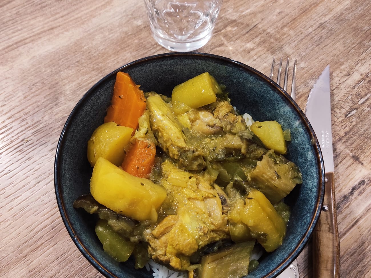 Colombo de poulet - une recette créole : recette Colombo de poulet