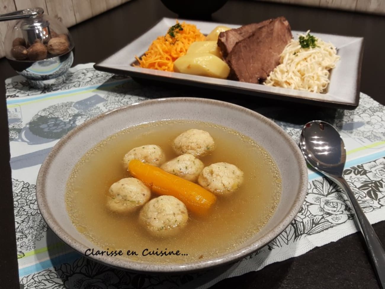 Pot au feu rapide aux quenelles maison comme en Alsace : recette Pot au ...