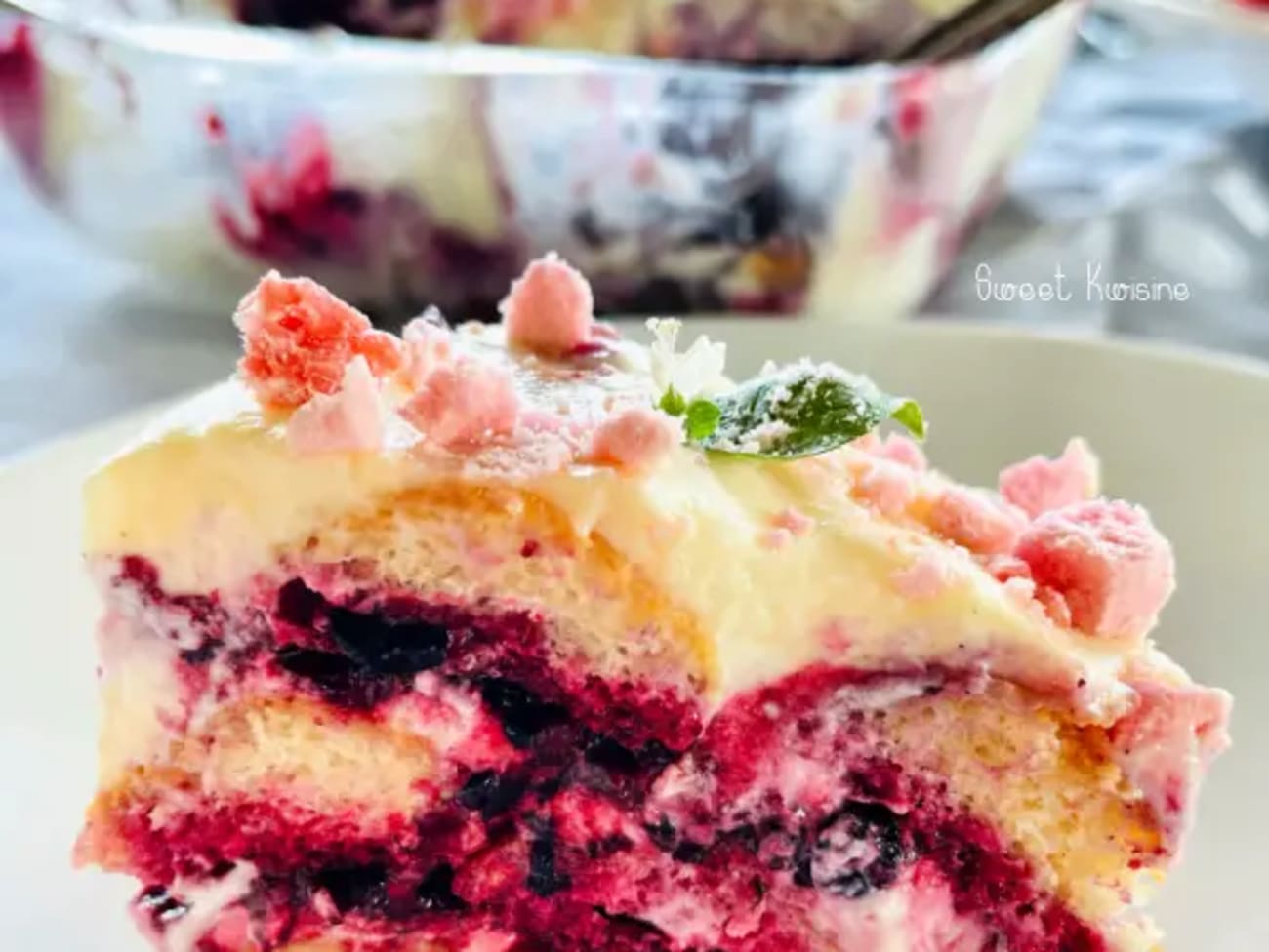 Le tiramisu facile aux fruits rouges : recette Le tiramisu aux fruits ...