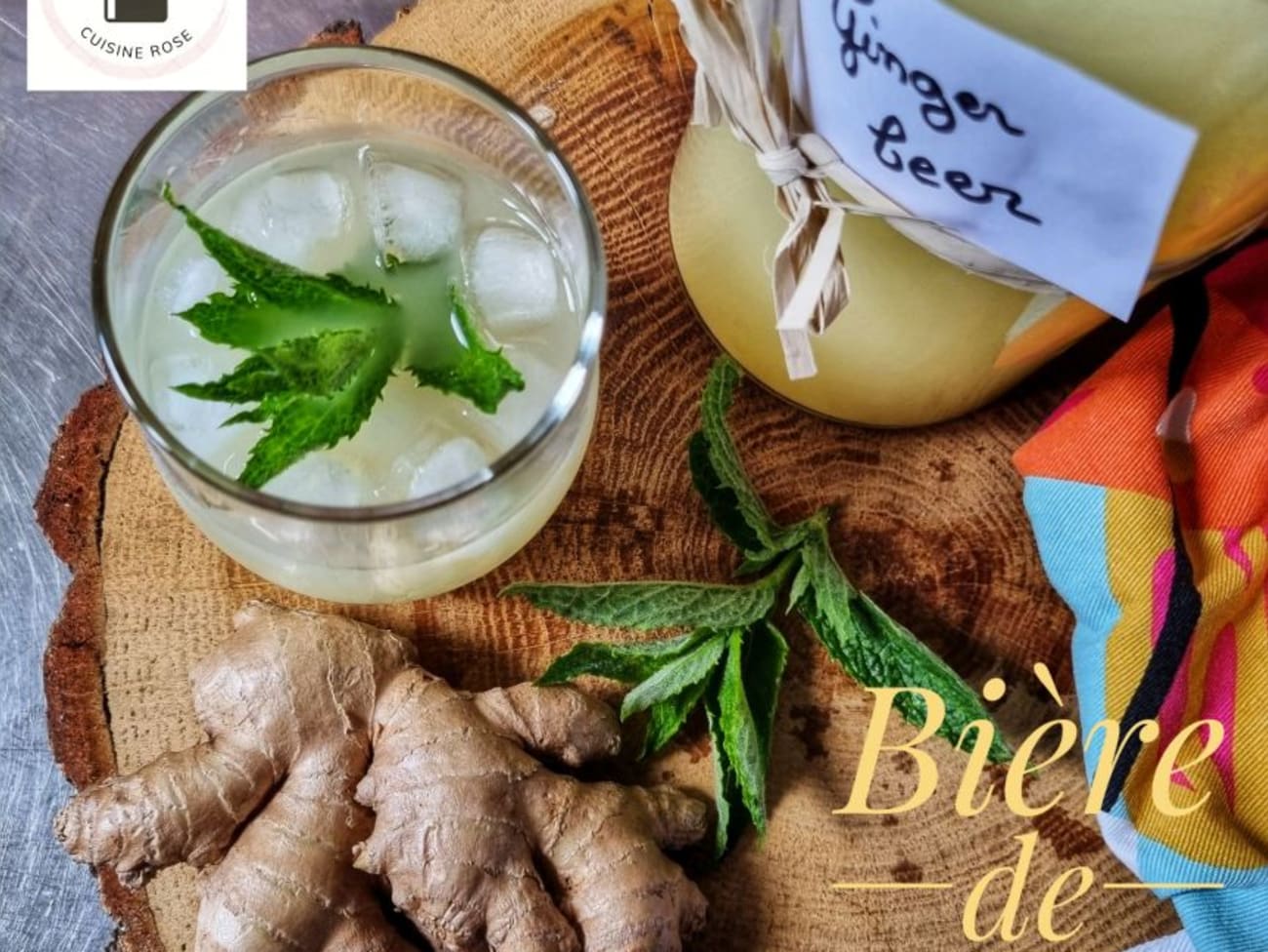 Bière de gingembre, ginger beer maison (au Companion ou non) : recette ...
