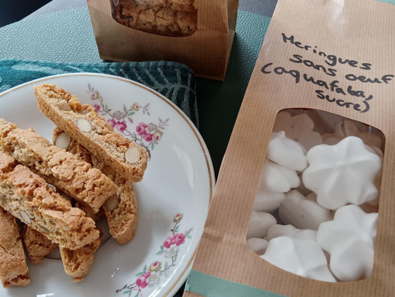 Les croquants pour vos pauses café ou thé : recette Les croquants