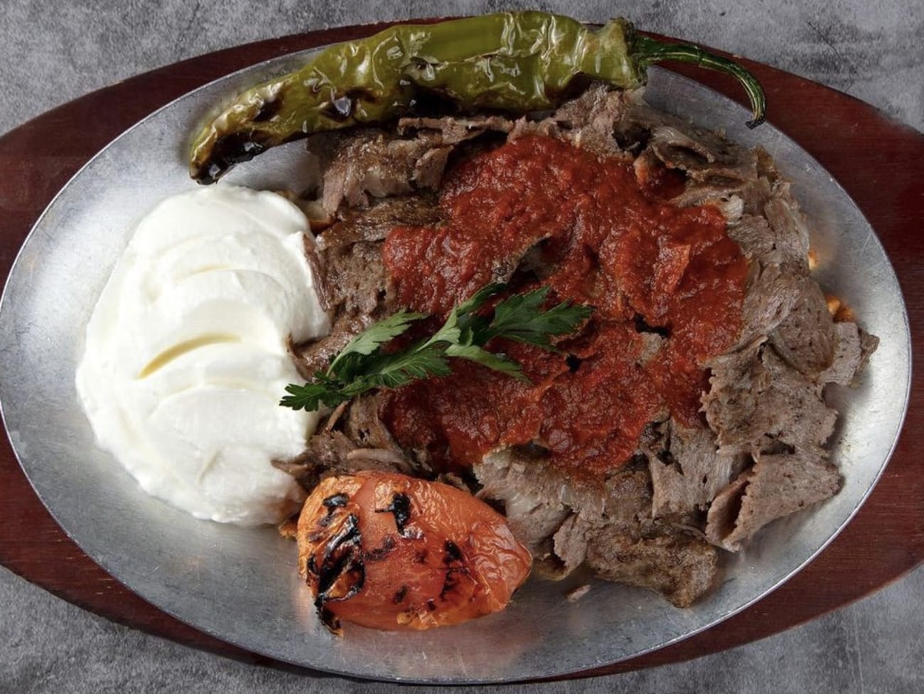 Iskender Kebab turc : recette Iskender Kebab