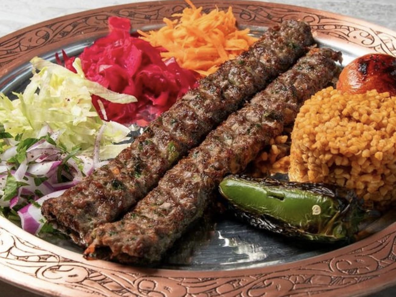 Adana Kebab : Brochettes de viande à la turque : recette Adana Kebab