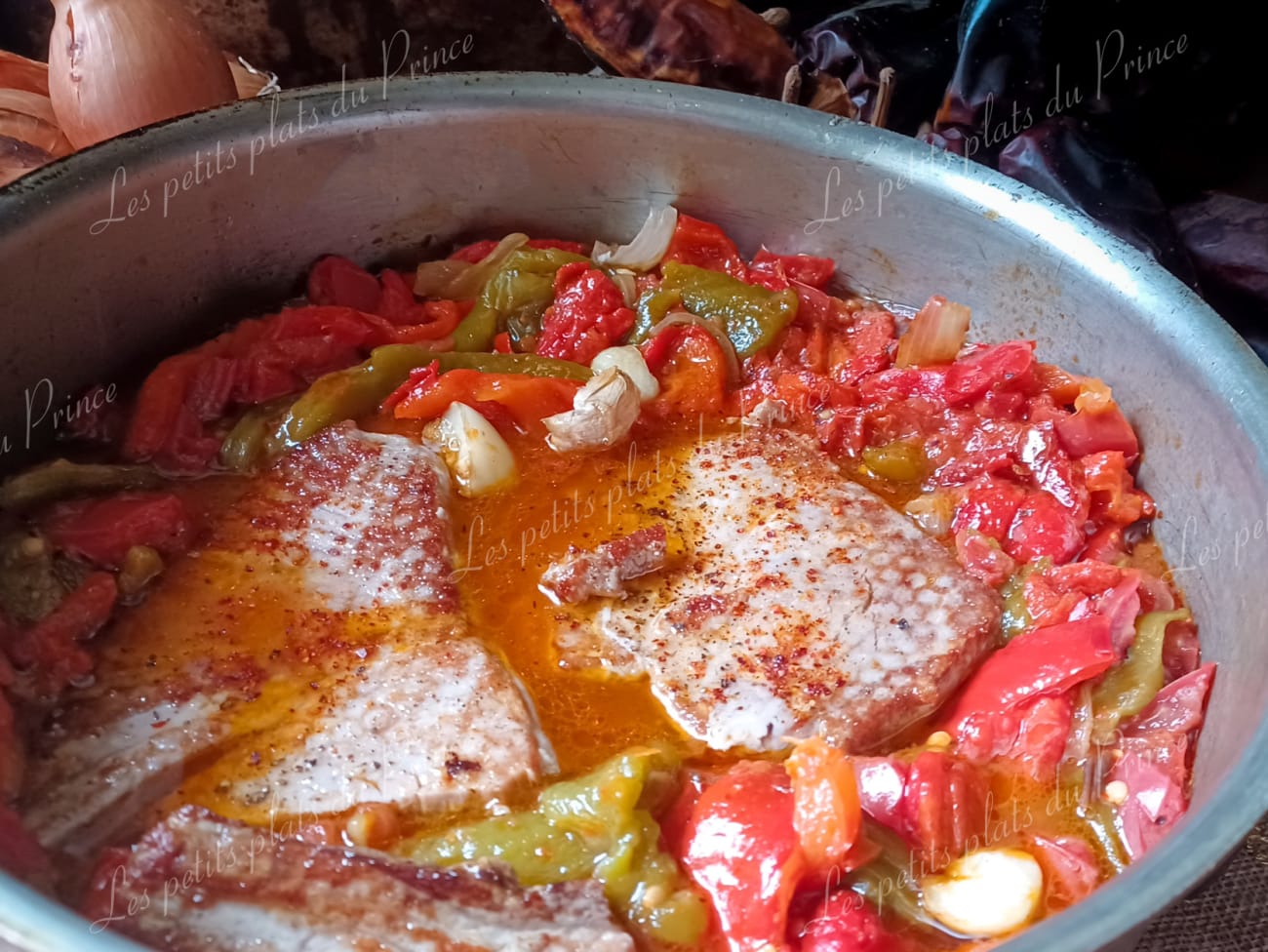 Poisson : thon façon basquaise : recette Thon façon basquaise