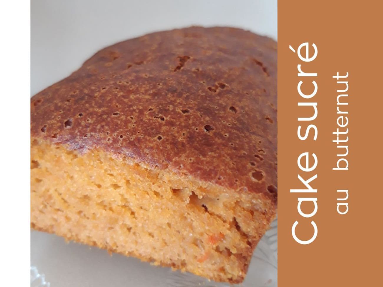 Cake sucré à la courge butternut : recette Cake sucré au butternut