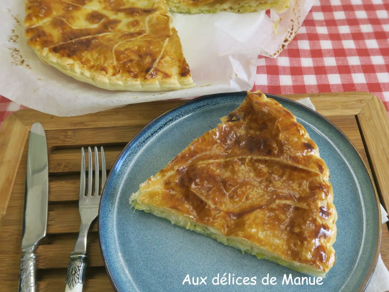 Flamiche aux poireaux Picarde de Jean-Louis Labry : recette Flamiche ...