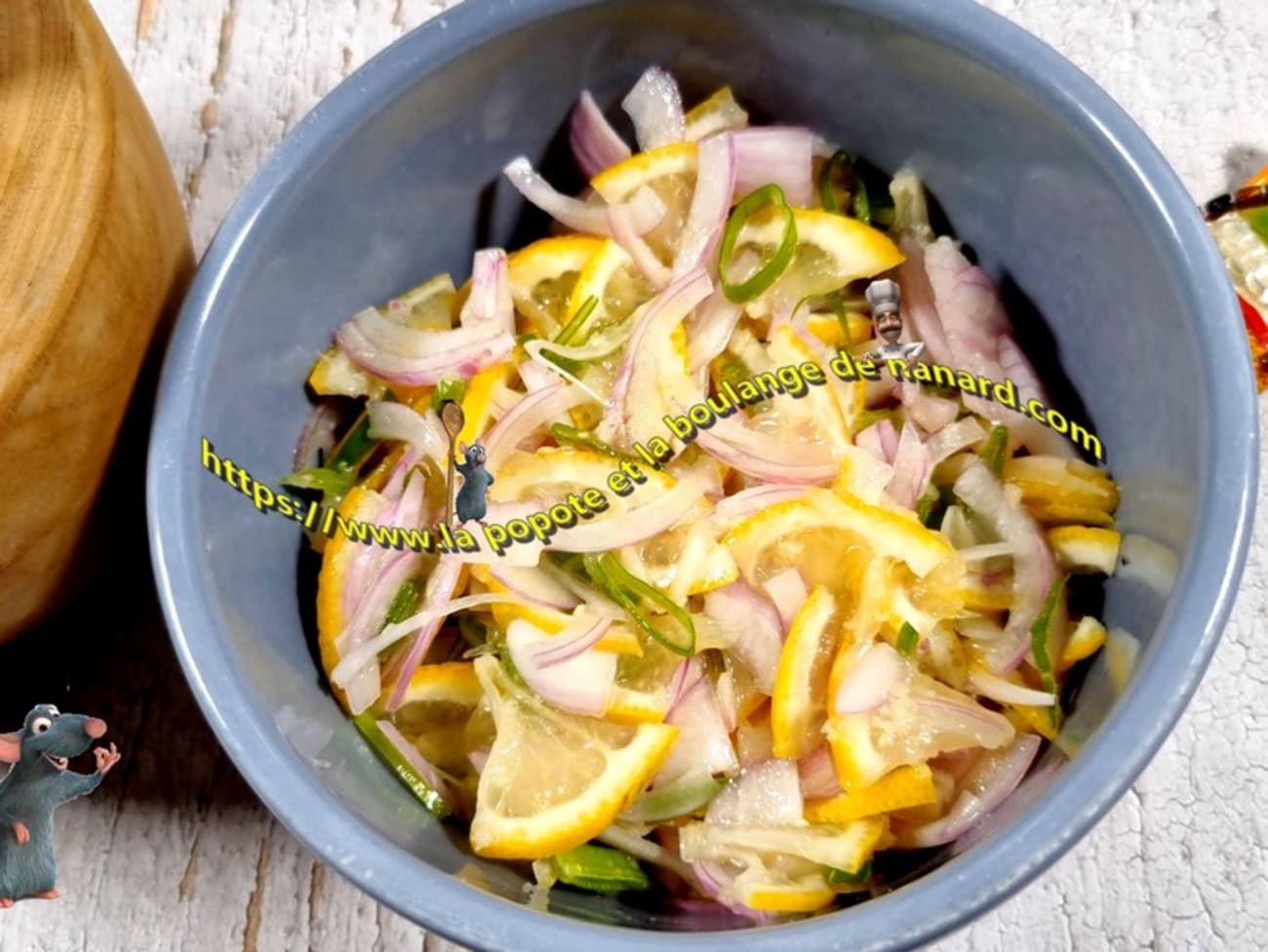 Rougail de citron - Recette par Le popoteur