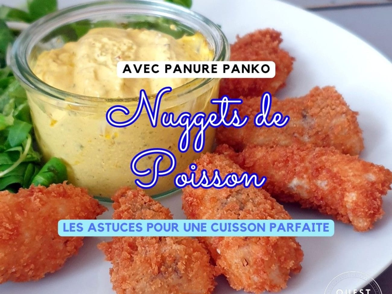 Nuggets de poisson à la panure Panko fait maison : recette Nuggets de ...