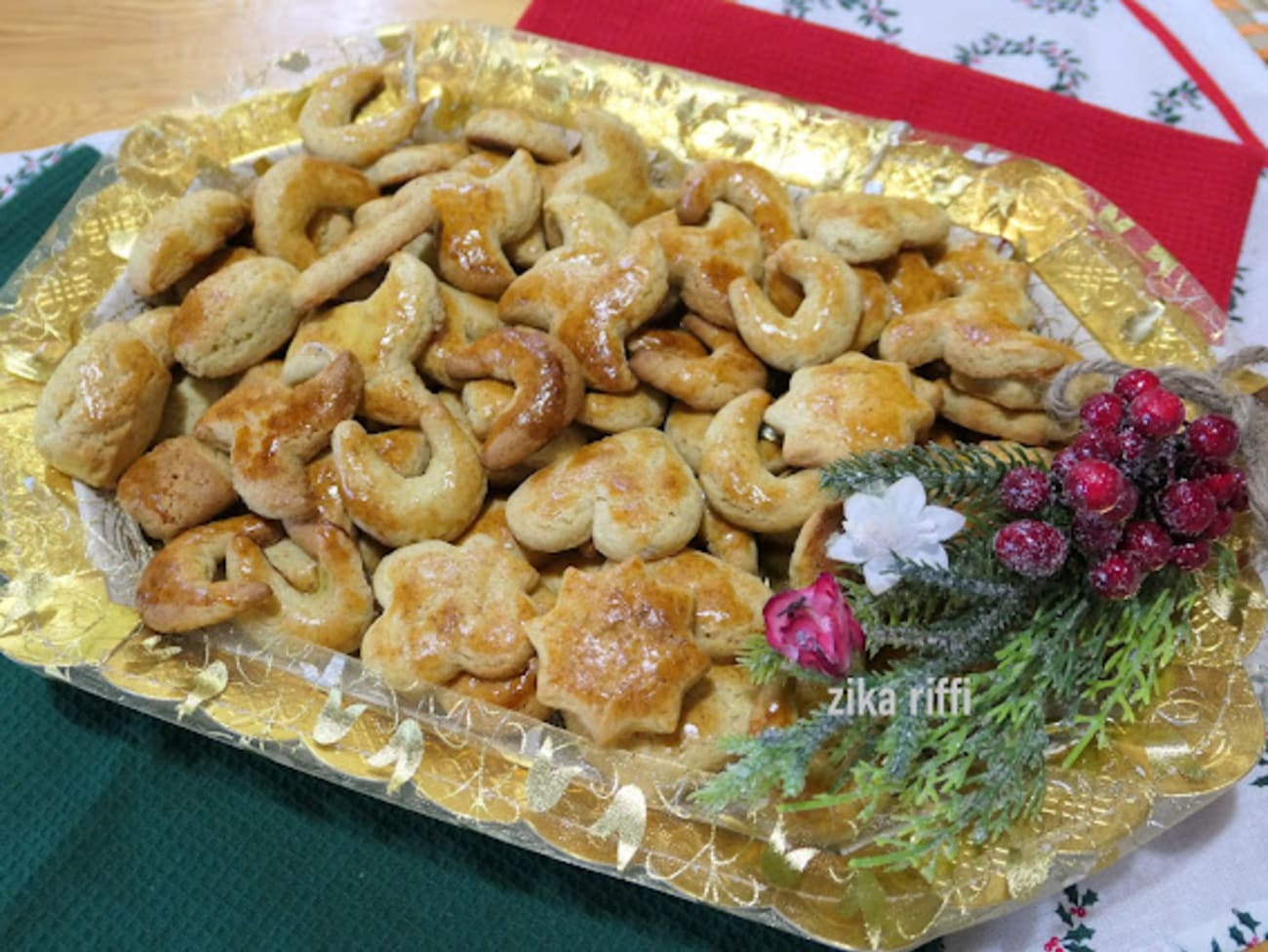 Gâteaux secs algériens Halwet tabaa : recette Halwet tabaa