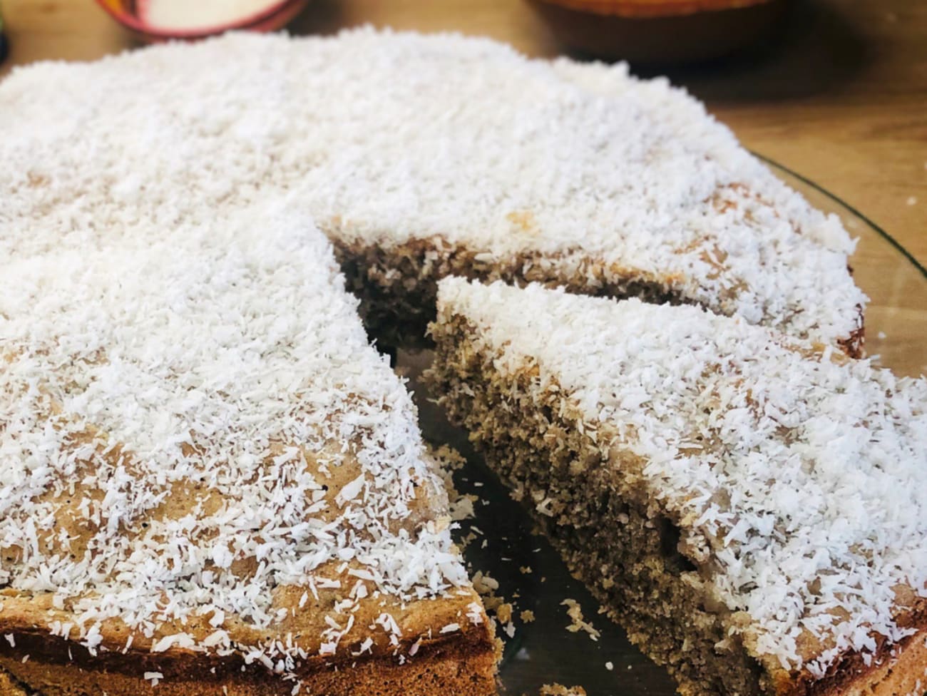 Gâteau à la noix de coco, facile et sans gluten : recette Gâteau à la ...
