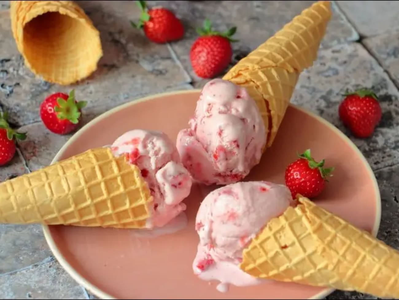Crème glacée fraises et mascarpone de Christophe Felder : recette Crème ...