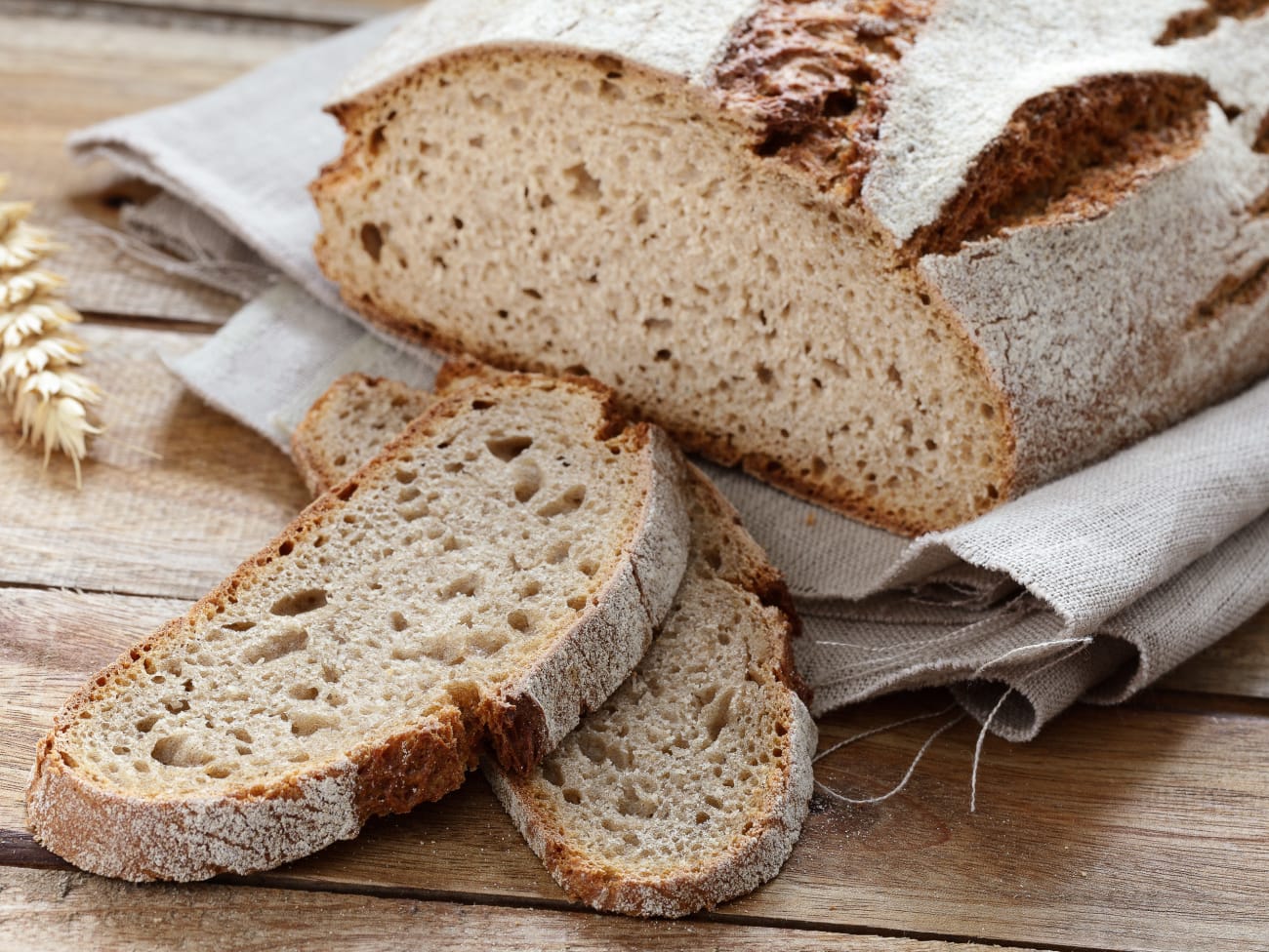 Recette du pain complet et du pain bis avec poolish : recette Pain bis ...
