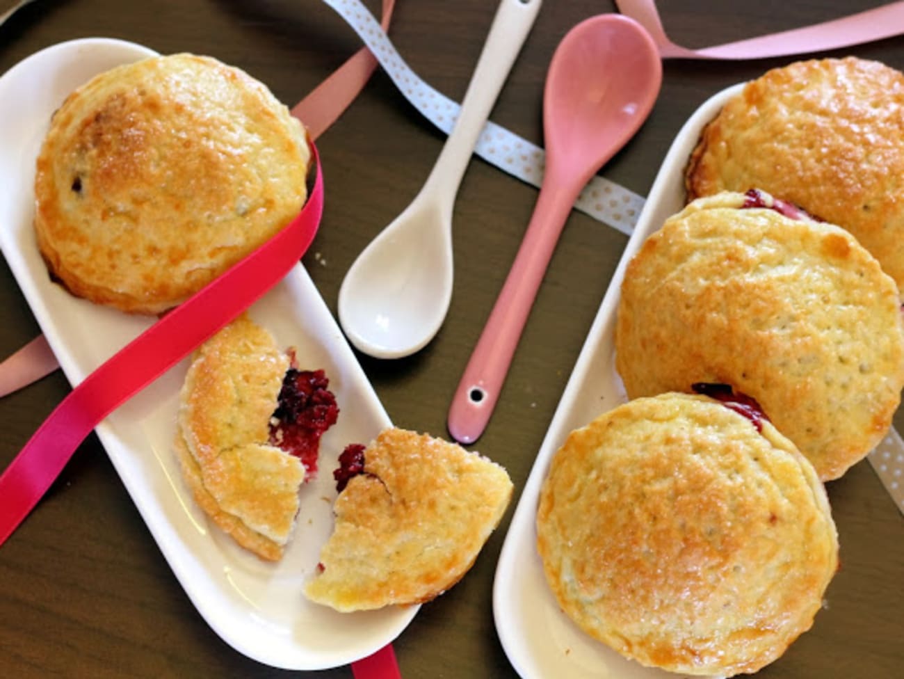 Chaussons sablés aux fruits rouges - Recette par Flo bidouille en ...