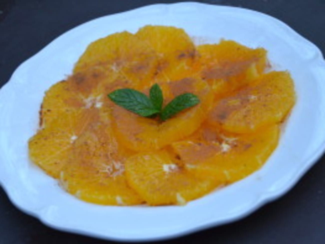 Oranges à la cannelle - Recette par La p'tite cuisine de Pauline