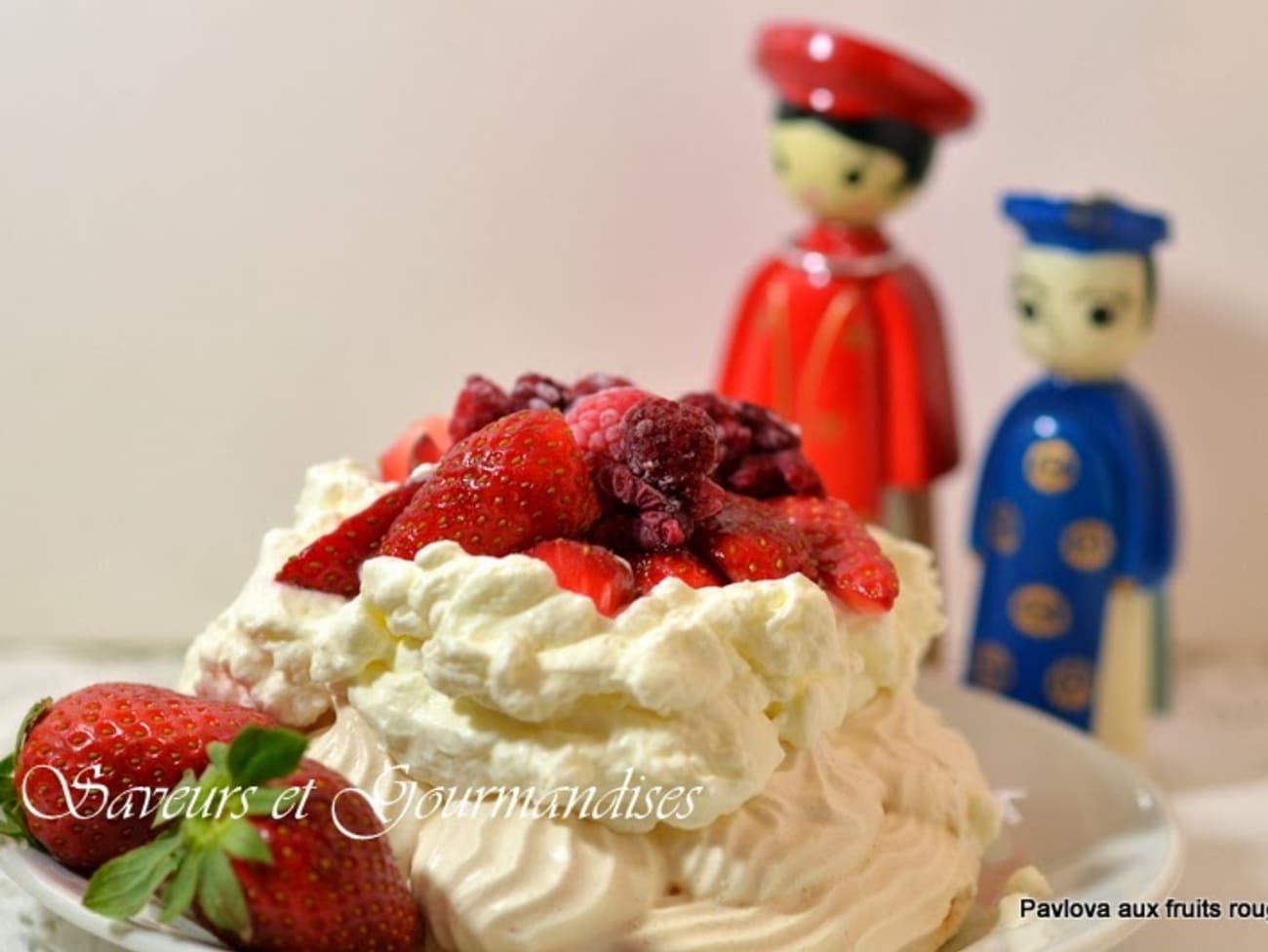 Pavlova aux fruits rouges : recette Pavlova aux fruits rouges