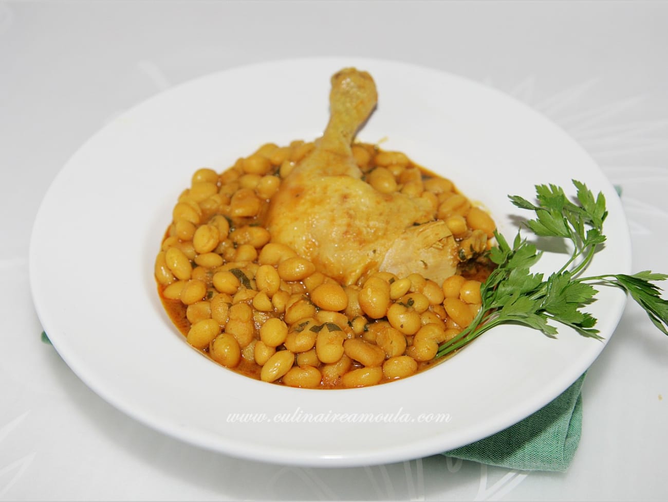 Haricots blancs à la marocaine : recette Haricots blancs à la marocaine