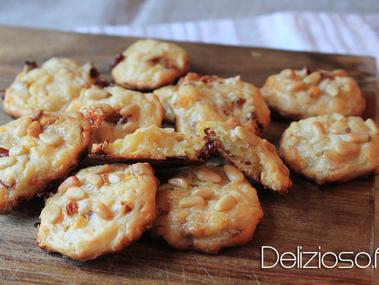 Cookies salés au camembert et tomates séchées : recette Cookies salés ...