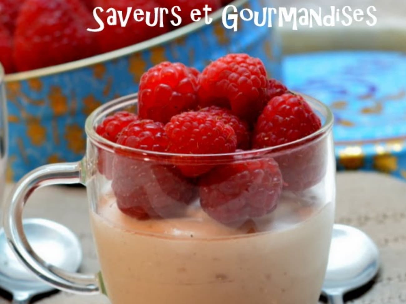 Mousse de faisselle aux 2 framboises : recette Mousse de faisselle aux ...