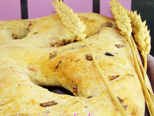 La Fougasse Provençale malin - Recette par Cuisine Malin