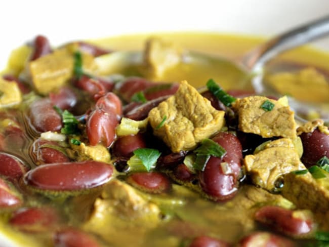 Soupe de boeuf, haricots rouges et cumin - Recette par Une aiguille ...