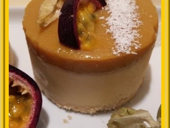 Minis Bavarois aux fruits exotiques. - Recette par Oh la gourmande
