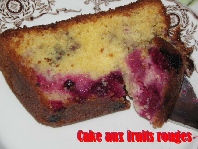 Cake aux fruits rouges - Recette par LA TABLE DE JEAN PIERRE