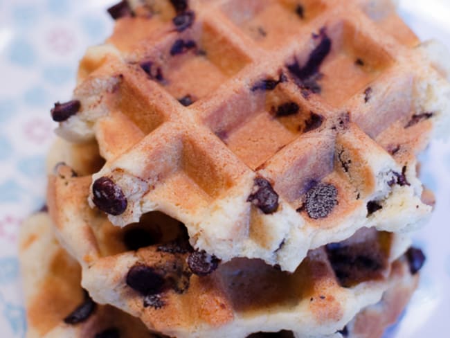 Recette Gaufres cookie