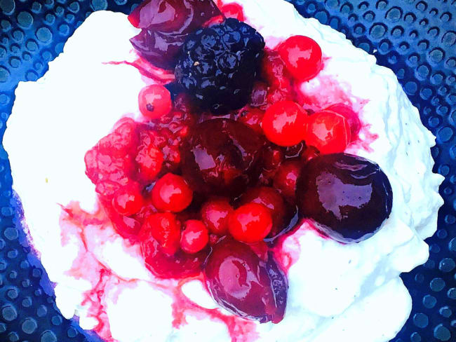 Fontainebleau aux fruits rouges - Recette par TheCrazyOven