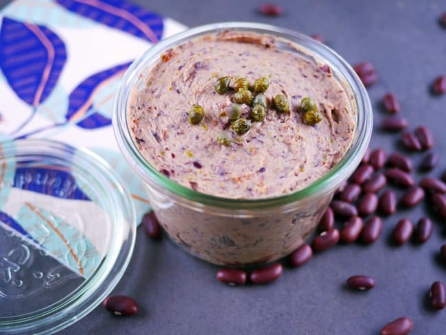 Rillettes végétales aux haricots rouges - Recette par La cerise sur ...