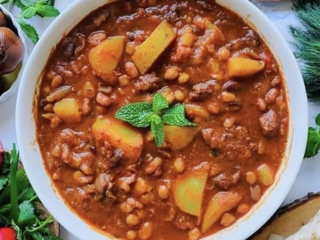 Abgoosht, ou dizi, : une recette perse facile et délicieuse - Recette ...