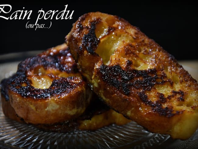 Pain perdu délicieusement caramélisé - Recette par Point G Le Blog