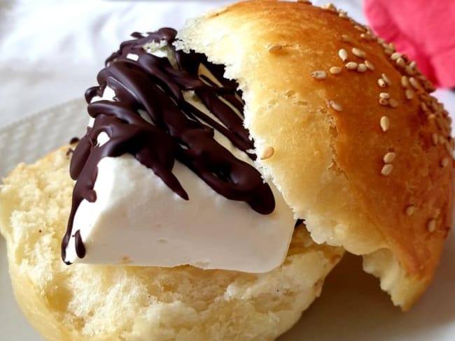 Ice-cream burger ou quand le hamburger est plutôt sucré - Recette par ...