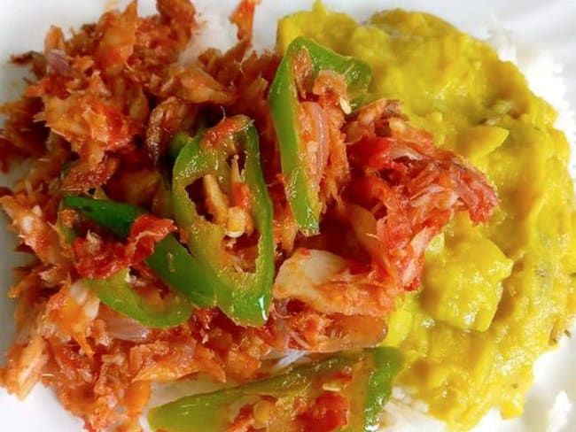 Morue créole en sauce et épices - Recette par Chef Papounet