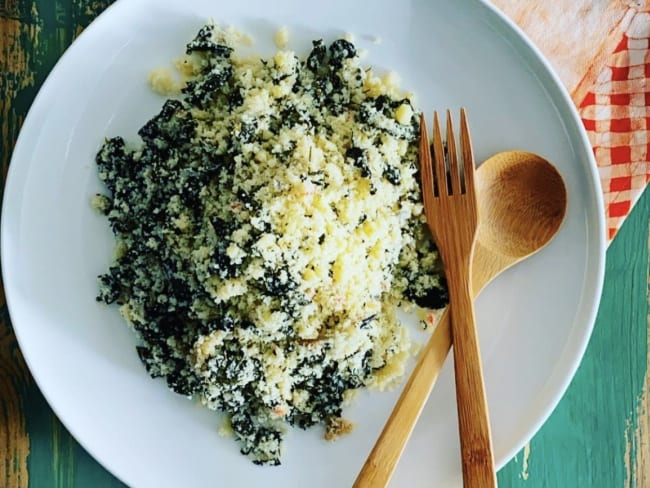 Dambou : semoule aux épinards - Recette par Africa Cuisine