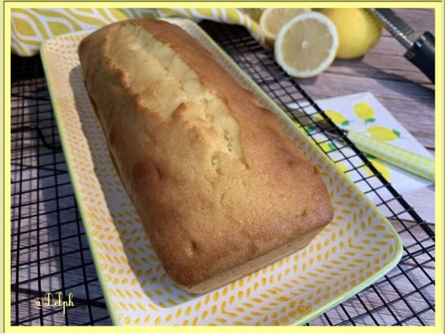 Un cake au citron pour votre goûter - Recette par Oh la gourmande