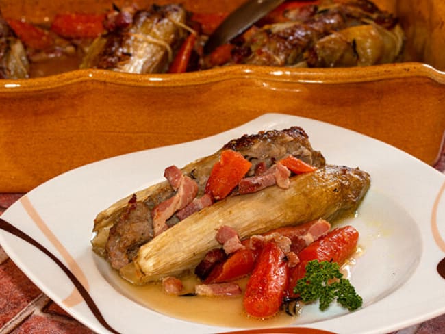 On prépare des recettes de légumes farcis.