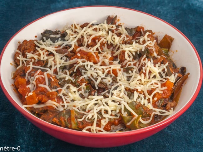 Poêlée de blettes à la bolognaise : facile et délicieux ! - Recette par ...