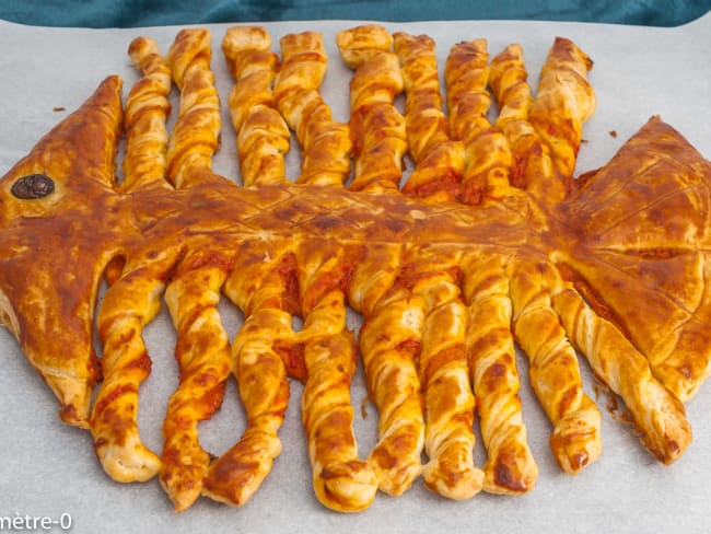 Poisson feuilleté au pesto de poivron... Pour le 1er avril ? - Recette ...