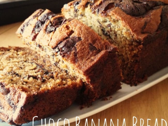 Recette Le Choco Banana Bread