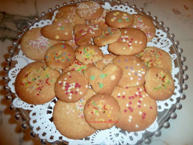 Les petits biscuits à la vanille - Recette par La cuisine de Marderelle