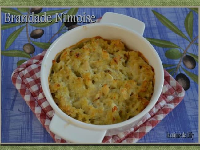 Brandade nîmoise - Recette par La cuisine de Lilly