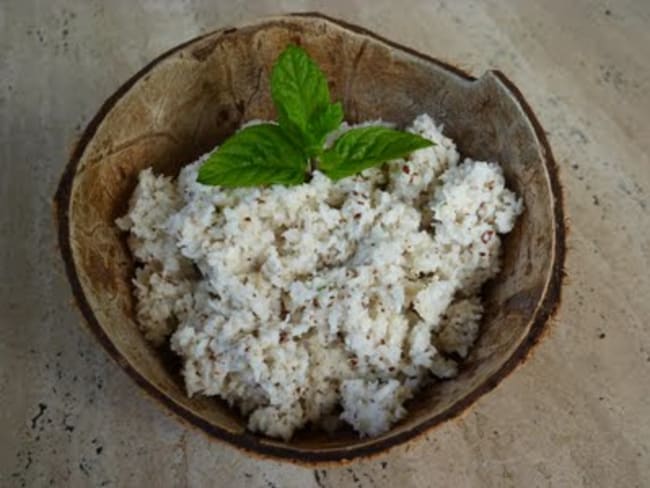 Chatini ou Chutney Coco à la Menthe - Recette par Saveurs & Expériences