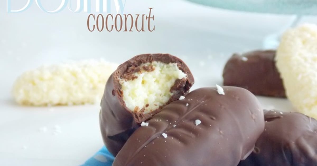 Recette Bounty a la noix de coco fait maison
