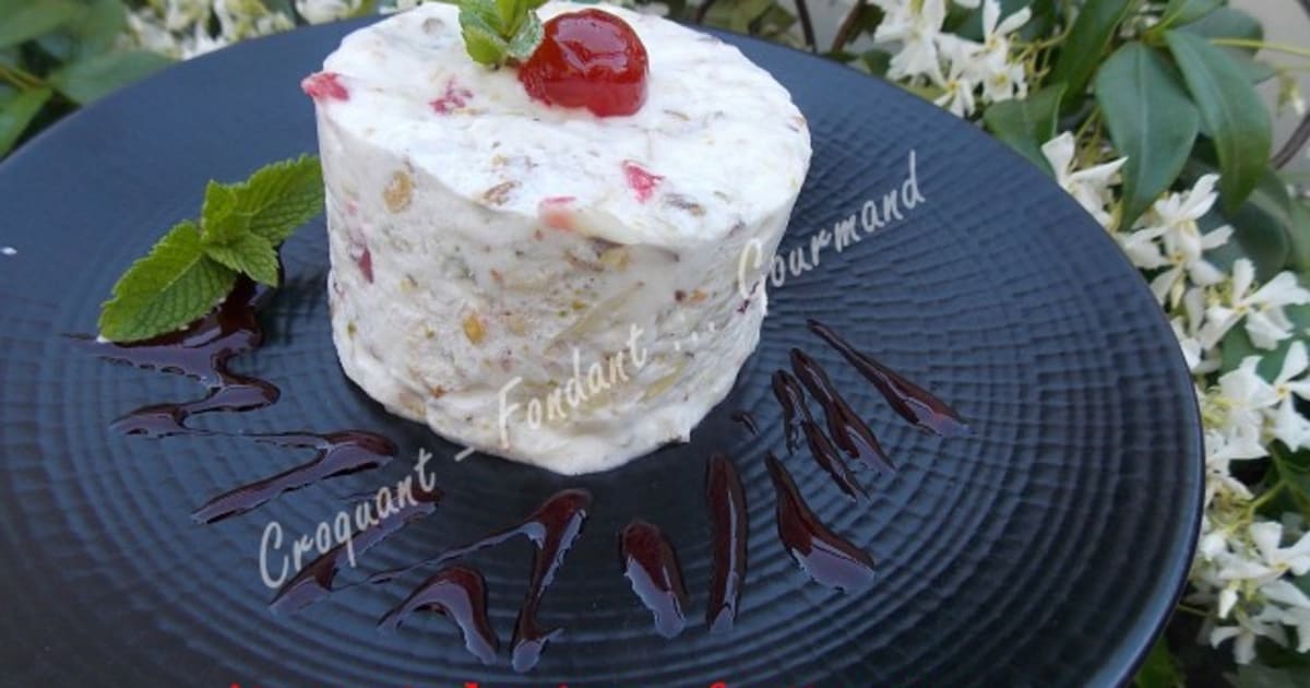 Nougat glacé aux fruits secs - Recette par Croquant - Fondant ... Gourmand