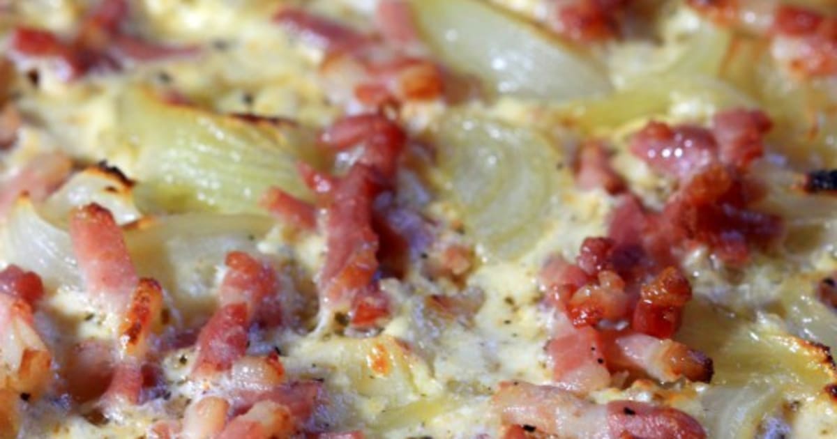 La Flammekueche - Recette par Chachou's Kitchen