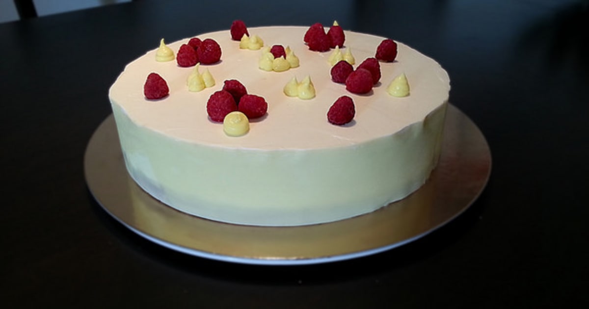 Entremet glacé framboise citron coco - Recette par Dim aux fourneaux