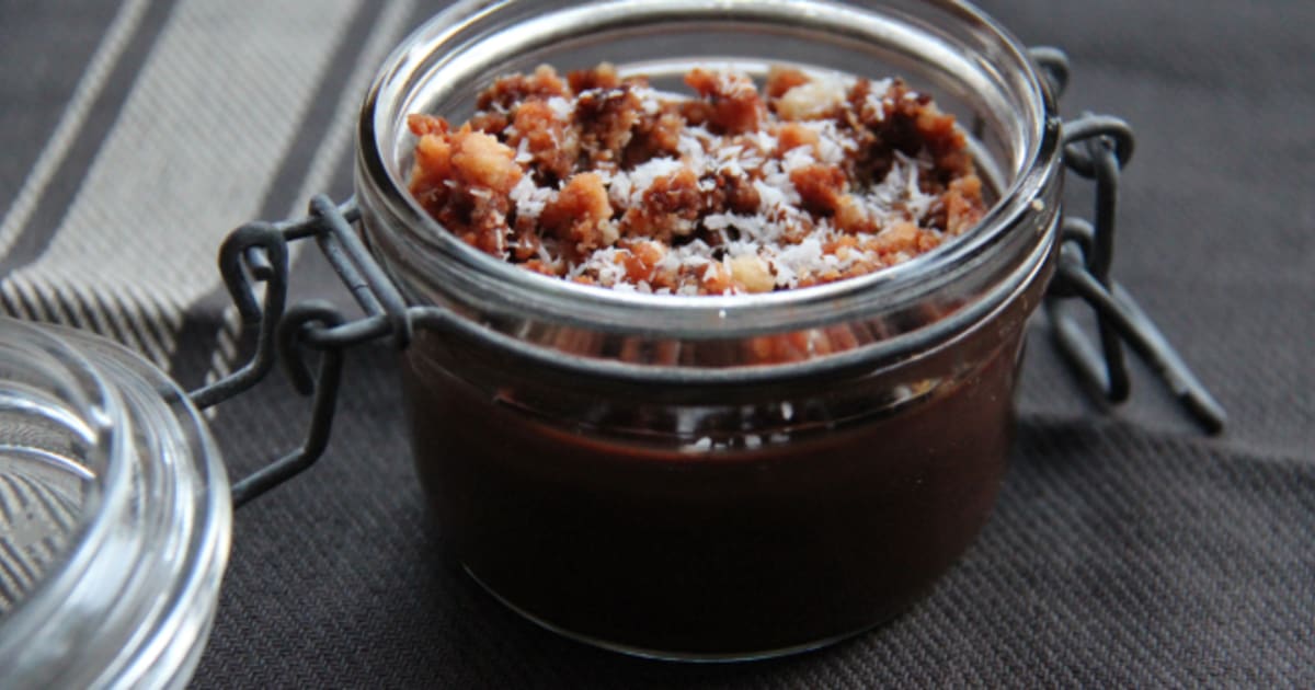 Crumble chocolat coco - Recette par sharing cuisine