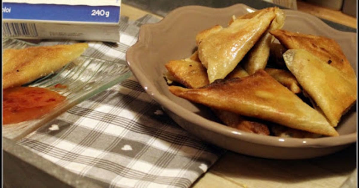 samoussas végan avec la farce aux légumes - Recette par Keskonmangemaman?