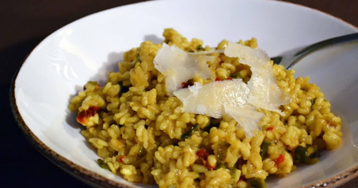 Risotto au curry - Recette par Ma cuisine au fil de mes idées