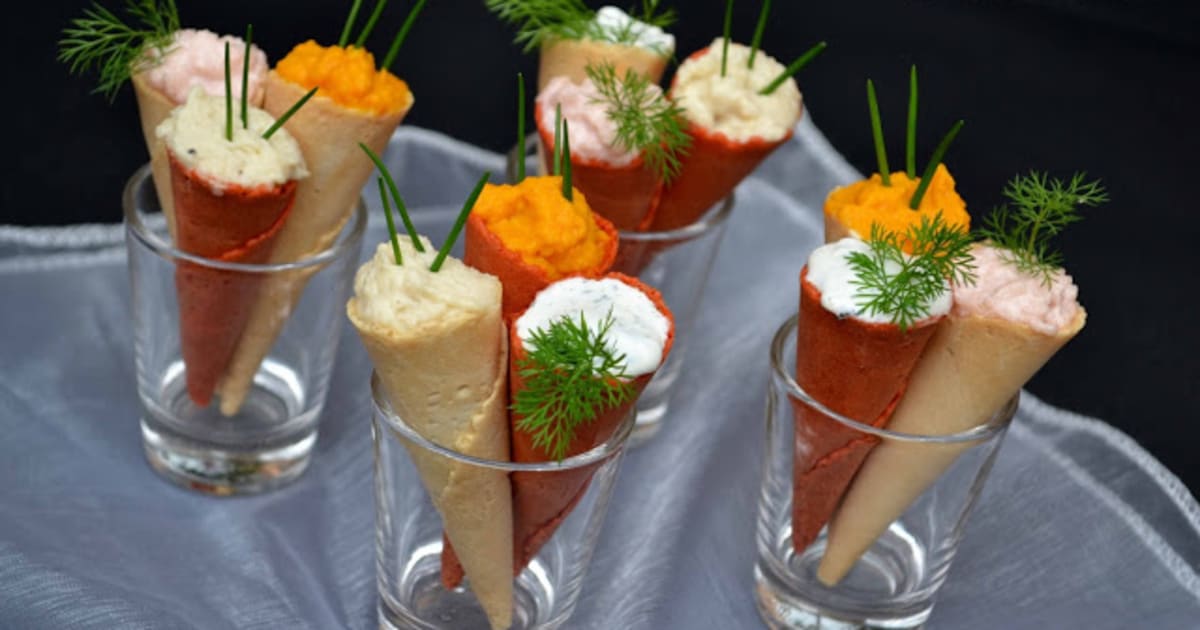 Petits cornets salés - Recette par Ma cuisine au fil de mes idées